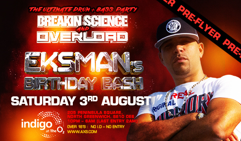 MC Eksman Birthday Bash | The O2