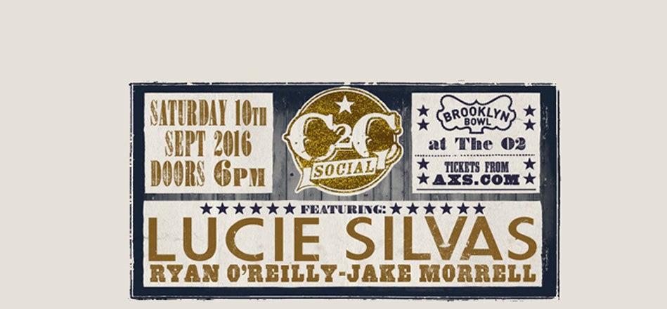 C2C Social presents Lucie Silvas, with Ryan O'Reilly and Jake Morrell ...