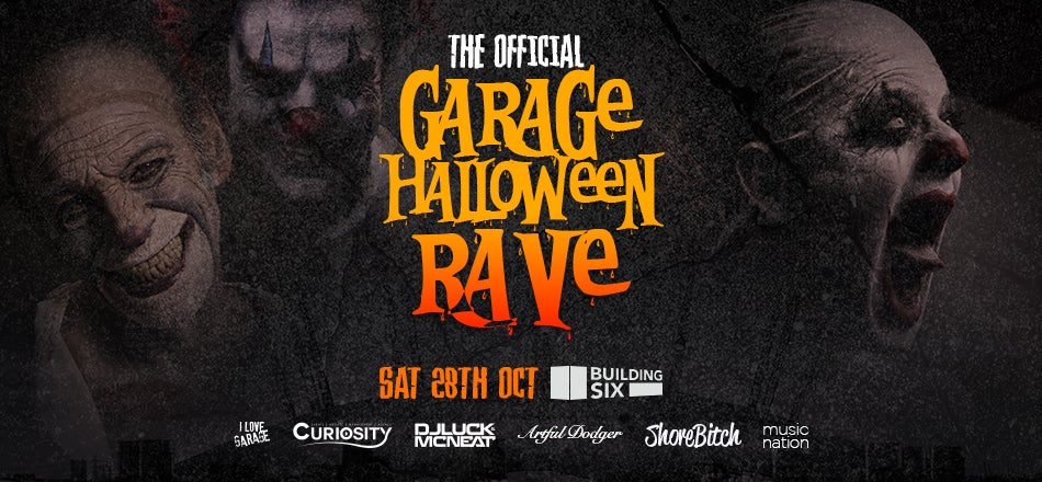 The Official Garage Halloween Rave | The O2